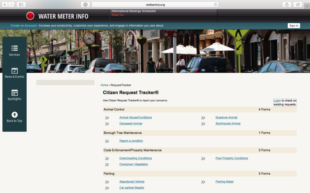 RED BANK: Borough launches new website aimed at boosting engagement.