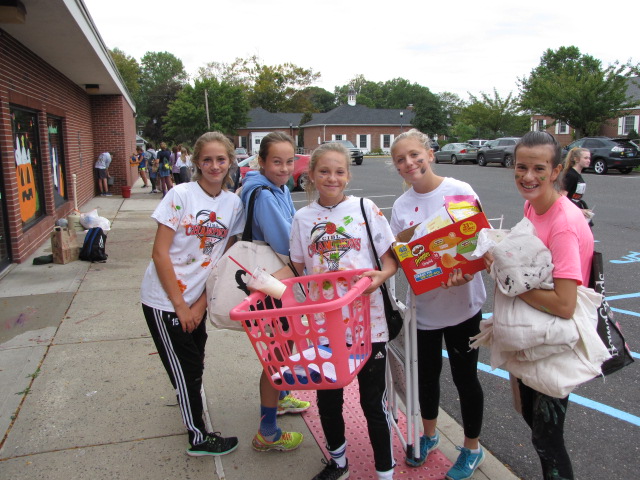 LITTLE SILVER: Eighth-graders carry on Halloween tradition.