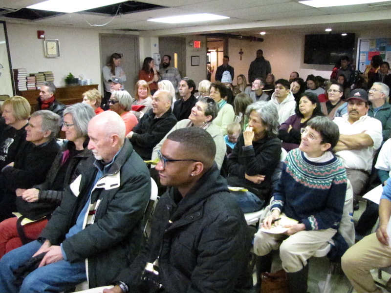 RED BANK: Tammy Murphy speaks at unity rally here.